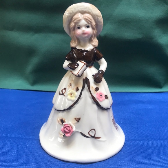 Brinn & Co | Art | Vintage Brinn Co Porcelain Victorian School Girl ...